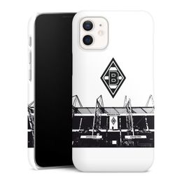 DeinDesign iPhone 12 mini Handy Premium Case Smartphone Handyh&uuml;lle Schutzh&uuml;lle matt Stadium Die Fohlen Borussia M&ouml;nchengladbach Premium Case