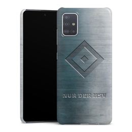 DeinDesign Galaxy A51 Handy Premium Case Smartphone Handyh&uuml;lle Schutzh&uuml;lle gl&auml;nzend Metallic Look Hsv Hamburger Sv Premium Case