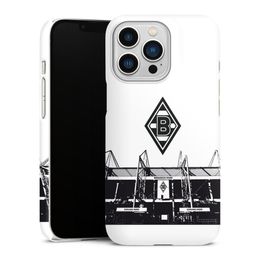 DeinDesign iPhone 13 Pro Handy Premium Case Smartphone Handyh&uuml;lle Schutzh&uuml;lle gl&auml;nzend Stadium Die Fohlen Borussia M&ouml;nchengladbach Premium Case