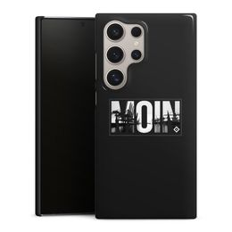 DeinDesign Galaxy S24 Ultra Handy Premium Case Smartphone Handyh&uuml;lle Schutzh&uuml;lle gl&auml;nzend Hamburger Sv Hsv Official Licensed Product Premium Case