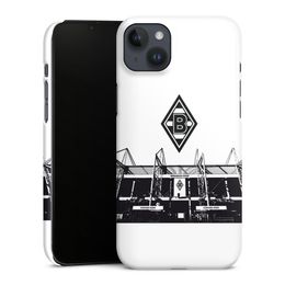 DeinDesign iPhone 14 Plus Handy Premium Case Smartphone Handyh&uuml;lle Schutzh&uuml;lle gl&auml;nzend Stadium Die Fohlen Borussia M&ouml;nchengladbach Premium Case