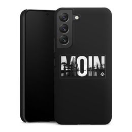 DeinDesign Galaxy S22 Handy Premium Case Smartphone Handyh&uuml;lle Schutzh&uuml;lle matt Hamburger Sv Hsv Official Licensed Product Premium Case