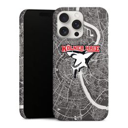 DeinDesign iPhone 15 Pro Max Handy Premium Case Smartphone Handyh&uuml;lle Schutzh&uuml;lle matt K&ouml;lner Haie Ice Hockey Official Licensed Product Premium Case