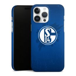 DeinDesign iPhone 14 Pro Max Handy Premium Case Smartphone Handyh&uuml;lle Schutzh&uuml;lle matt Official Licensed Product Fc Schalke 04 Schalke 04 Premium Case