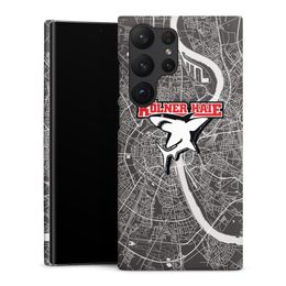 DeinDesign Galaxy S23 Ultra Handy Premium Case Smartphone Handyh&uuml;lle Schutzh&uuml;lle matt K&ouml;lner Haie Ice Hockey Official Licensed Product Premium Case
