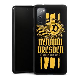 DeinDesign Galaxy S20 FE 5G Handy Silikon H&uuml;lle Case schwarz Handyh&uuml;lle Sgd Statement Sg Dynamo Dresden