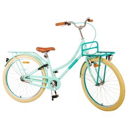 TPFSports Excellent Kinderfahrrad - M&auml;dchen - 26 Zoll - R&uuml;cktritt + Handbremse - Schwarz