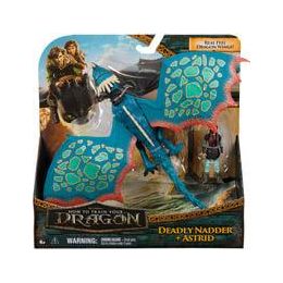 Spin Master Drachenz&auml;hmen leicht gemacht - Wikinger & Drachen Actionfiguren-Set, Spielfigur sortierter Artikel, jeweils zwei Figuren