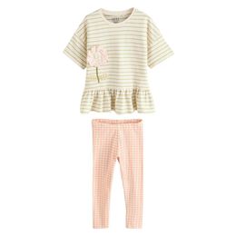 next Set girl Beige size 9-12 mths