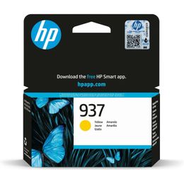 Original HP OfficeJet Pro 9120 b (4S6W4NE / 937) Druckerpatrone Gelb