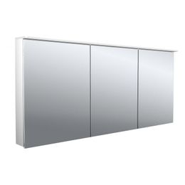Emco flat 2 Design LED-Lichtspiegelschrank 160 cm, mit Lichtsegel, 3 Türen