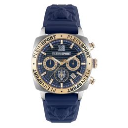 Plein Sport Uhr 'Wildcat' Herren Gr&ouml;&szlig;e One Size navy / gold