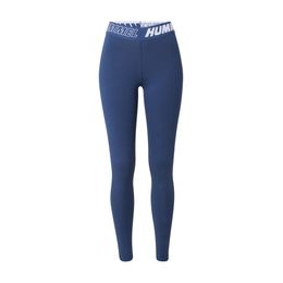 Hummel Workout Pants 'Maja' female size S marine blue / White