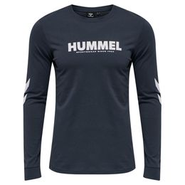 Hummel Funktionsshirt 'Legacy' Herren Gr&ouml;&szlig;e XXL taubenblau / wei&szlig;