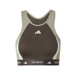 adidas Performance Sport-BH Damen Gr&ouml;&szlig;e XXXS/XXS khaki / oliv / pastellgr&uuml;n / wei&szlig;