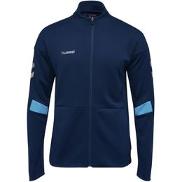 Hummel Trainingsjacke Herren Gr&ouml;&szlig;e XL blau / nachtblau / grau