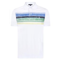 Giorgio Di Mare Poloshirt Herren Gr&ouml;&szlig;e M royalblau / gelb / gr&uuml;n / wei&szlig;