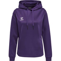 Hummel Athletic Sweatshirt female size S Blackberry / White