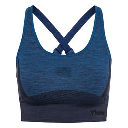 Hummel Sporttop Damen Gr&ouml;&szlig;e S blau / nachtblau / schwarz