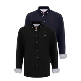 Williot Hemd Herren Gr&ouml;&szlig;e M navy / rot / schwarz / wei&szlig;