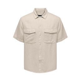Only & Sons Only & Sons Hemd 'Kari' Herren Gr&ouml;&szlig;e XXL beige