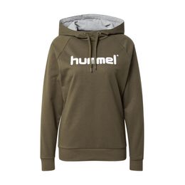 Hummel Sportsweatshirt Damen Gr&ouml;&szlig;e XL oliv / wei&szlig;