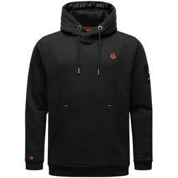 Stone Harbour Sweatshirt 'Bodo Shain' Herren Gr&ouml;&szlig;e M dunkelorange / schwarz