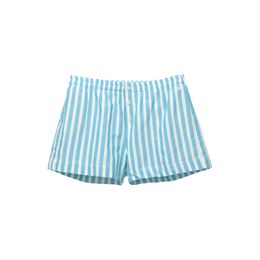 Pull&Bear Pull&bear Shorts Damen Gr&ouml;&szlig;e 42 hellblau / wei&szlig;