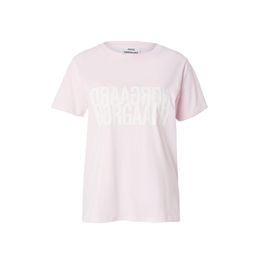 Mads N&oslash;rgaard Mads Norgaard Copenhagen T-Shirt Damen Gr&ouml;&szlig;e S pastellpink / wei&szlig;