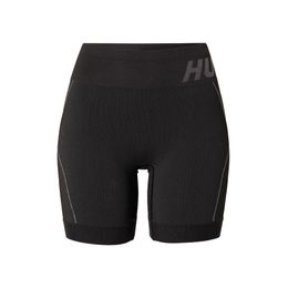 Hummel Sportshorts 'Christel' Damen Gr&ouml;&szlig;e XL rauchgrau / schwarz