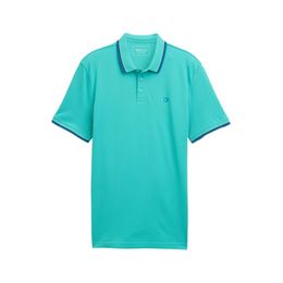 Tom Tailor Denim Poloshirt Herren Gr&ouml;&szlig;e S blau / t&uuml;rkis