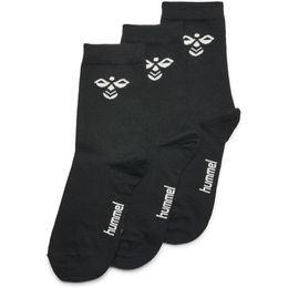 Hummel Socken 'Sutton' M&auml;dchen Gr&ouml;&szlig;e 37/40 schwarz / wei&szlig;