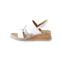 next Sandale 'Forever Comfort' Damen Gr&ouml;&szlig;e 38 transparent / wei&szlig;
