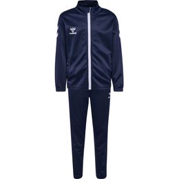 Hummel Trainingsanzug Jungen Gr&ouml;&szlig;e 128 marine / wei&szlig;