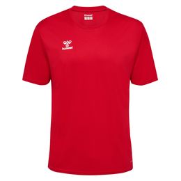 Hummel Funktionsshirt 'Essential' Herren Gr&ouml;&szlig;e S rot / wei&szlig;