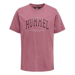 Hummel Funktionsshirt Jungen Gr&ouml;&szlig;e 134 altrosa / dunkelpink / wei&szlig;