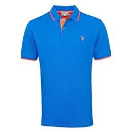 U.S. Polo Assn. Shirt Herren Gr&ouml;&szlig;e XXXL blau / orange