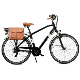 MBM Elektro-Citybike MONOTUBO CLASSIC Man 28 Zoll, schwarz