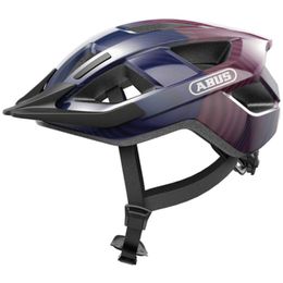 Abus City-Fahrradhelm Aduro 3.0 LED, purple waves