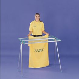 JUWEL W&auml;schetrockner Alu Twist 140, W&auml;schest&auml;nder kompakt, W&auml;scheleine 13,7 m
