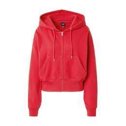 GAP Sweatjacke Damen Gr&ouml;&szlig;e M rosa / rot / wei&szlig;