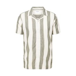 LINDBERGH Hemd Herren Gr&ouml;&szlig;e XXL oliv / naturwei&szlig;