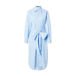 Sisley Kleid Damen Größe 32 hellblau / offwhite Winterkleid