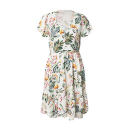 Jacqueline de Yong JDY Kleid 'JDYSezen' Damen Größe 42 oliv / pastellgrün / rosa / weiß Winterkleid