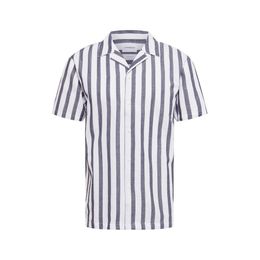 LINDBERGH Hemd Herren Gr&ouml;&szlig;e XL nachtblau / wei&szlig;