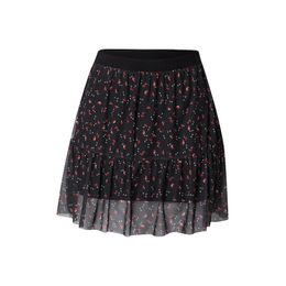 ABOUT YOU Rock 'Saskia' Damen Größe 44 rot / schwarz / weiß