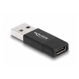 Delock USB 2.0 Adapter [1x USB 3.2 Gen 2 Stecker A​ (USB 3.1) - 1x USB 3.2 Gen 2 Buchse C (USB 3.1)] 60001 0 m