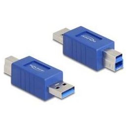 Delock USB 2.0 Adapter [1x USB 2.0 Stecker A - 1x USB 2.0 Stecker B] 67213