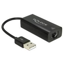 Delock 62595 Netzwerkadapter 100 MBit/s USB-A, RJ45