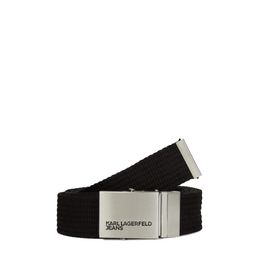 KARL LAGERFELD JEANS Gürtel Herren Größe 80/105 schwarz